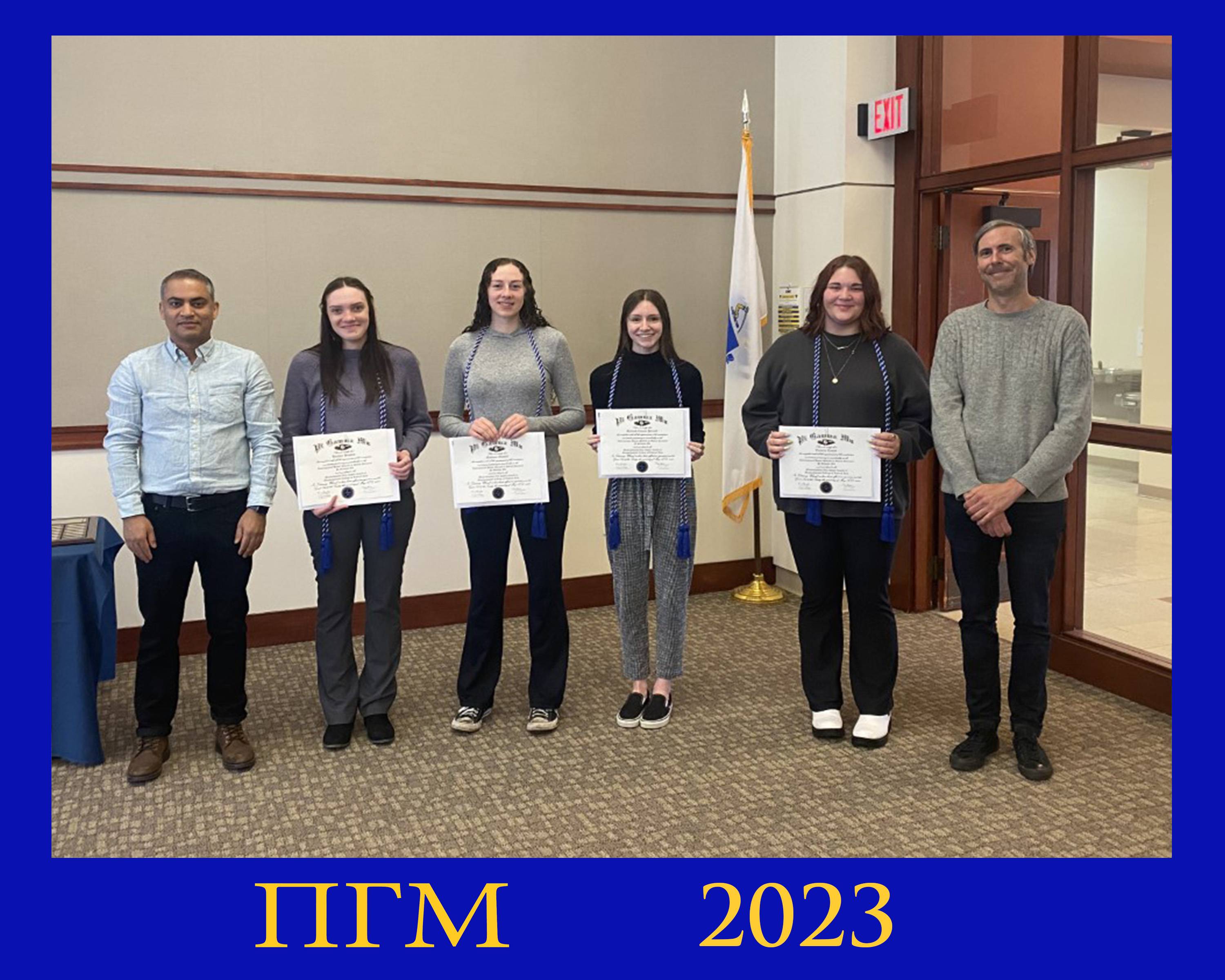 Pi Gamma Mu Honor Society